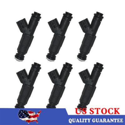 6pcs Fuel Injectors 280158020 For Jeep Grand Cherokee Dodge 3.7L V6 ...