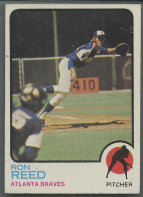 1973 Topps #72 Ron Reed Atlanta Braves | eBay