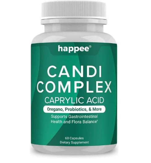 Candida Complex Anti Overgrowth Supplement - Oregano & Caprylic Acid Gut Support | eBay