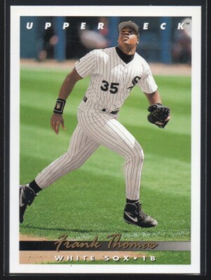 Frank Thomas 1993 Upper Deck #555 "The Big Hurt" Chicago White Sox Hall ...
