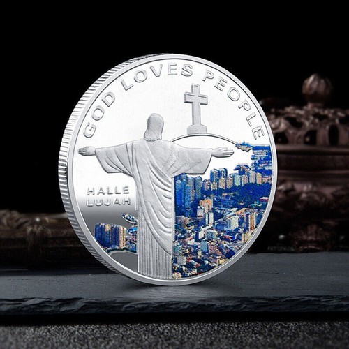 Religious Belief Commemorative Coin Jesus Christ Challenge Coin God ...