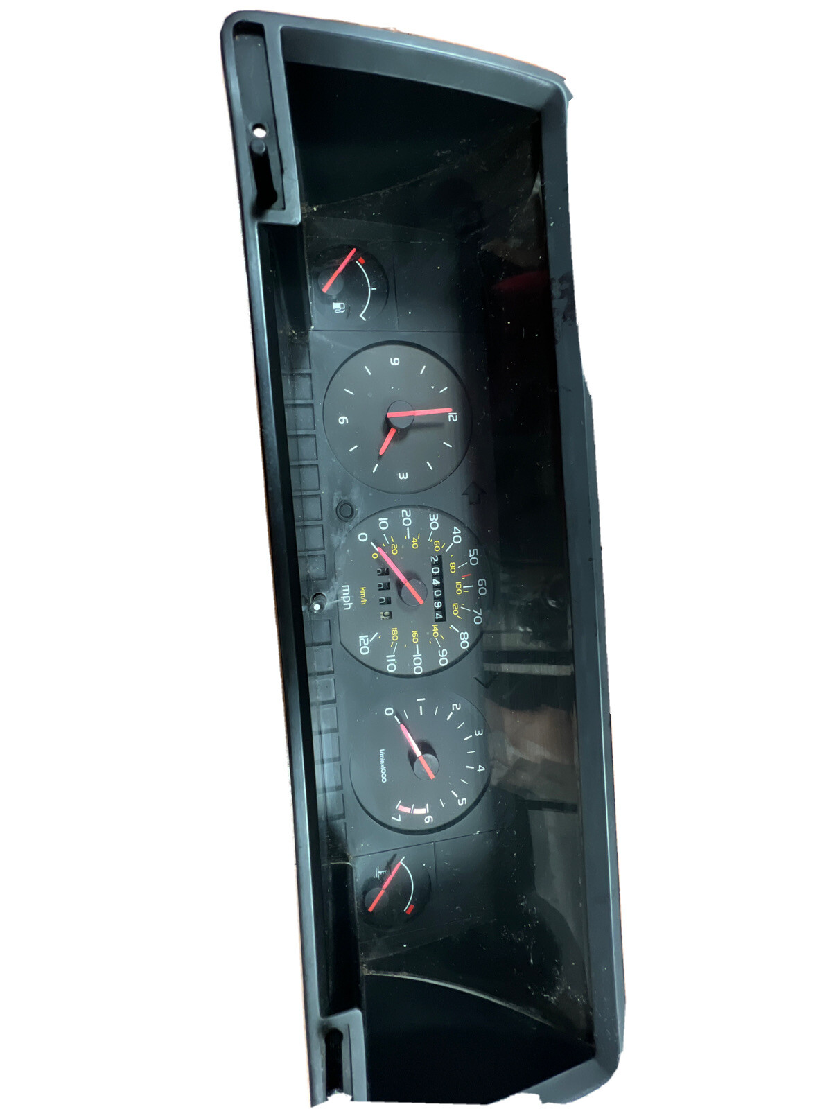 Volvo 740 Instrument cluster 204, 094 miles. For 1989 or 1990 Volvo 740 ...
