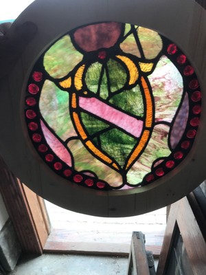 Stained Glass Windows - Antique Round Window