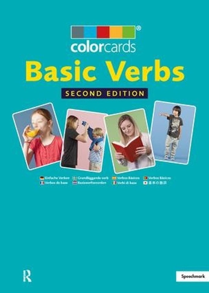 Basic Verbs: Colorcards: 2nd Edition by Speechmark (English) Cards Book ...