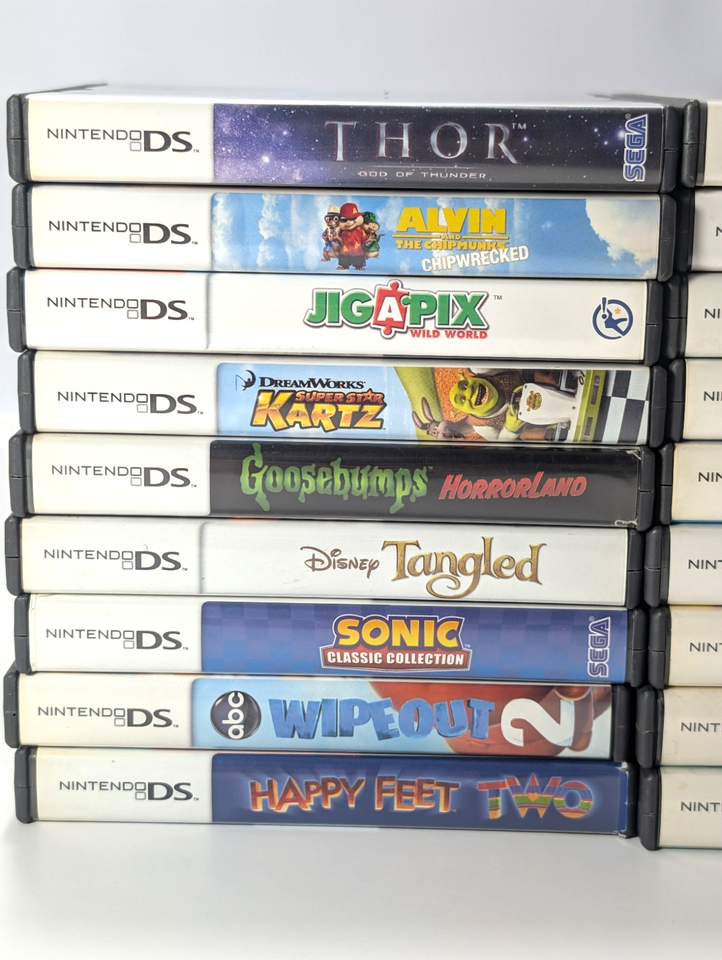 Lot Of 18 Nintendo DS Games Tested Huge Bulk Nintendo DS Games with ...