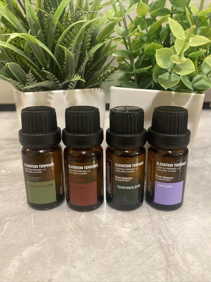 Elevation Terps Relaxation-Beta Caryophyllene, Linalool, Myrcene ...