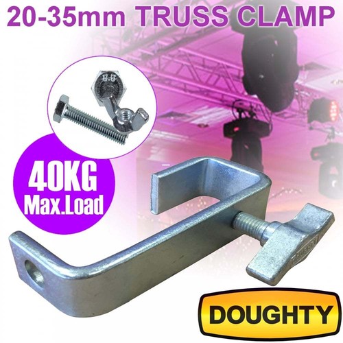 35mm Doughty Heavy Duty Truss Hook Clamp 40Kg Load inc Bolts DJ ...