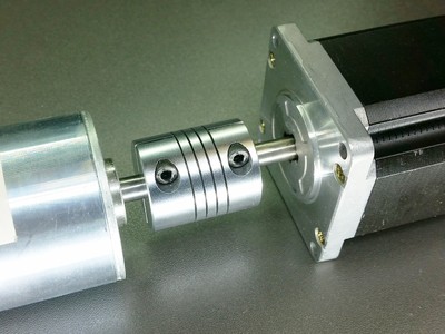 1/4" x 12MM Flexible Motor Shaft Clamp Coupler Coupling CNC Nema 23 ...