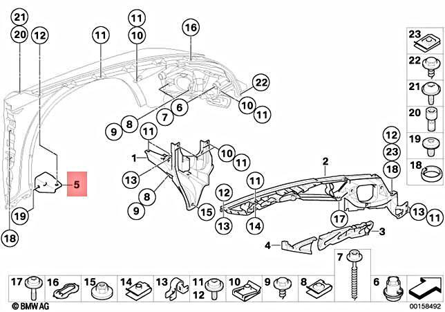 BMW 41007199369 Genuine OEM Factory Original Lower Bracket for sale ...