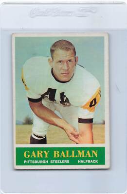 1964 Philadelphia #141 Gary Ballman Steelers EX *DA-C8046 | eBay