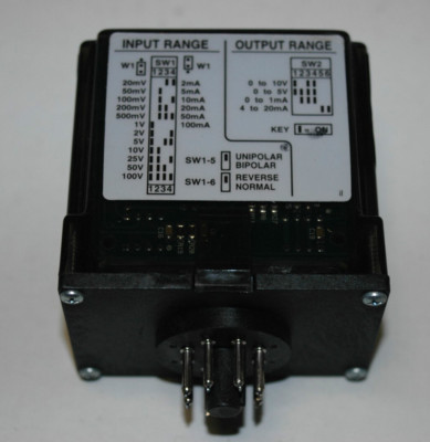 ACTION PAK RELAY PN 4380-2000-1/10 VDC 4/20 MA DC POWER 120VAC FOR WU ...