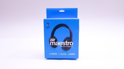 NEW Digital Basics Air Maestro Bluetooth Headphones - Black | eBay