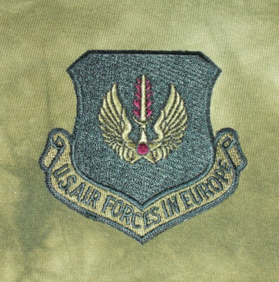 USAF US AIR FORCES EUROPE USAFE RAMSTEIN GERMANY NATO BLACK LOW ...