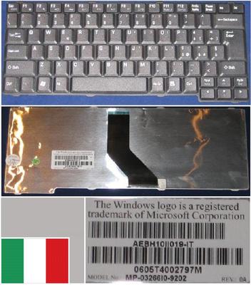 Italian Qwerty Keyboard Toshiba Satellite L100 L10 L20 L25 L30 ...