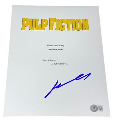 John Travolta Signed Autograph Pulp Fiction Film Script Screenplay ...