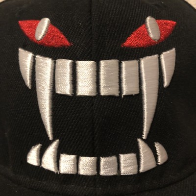 vintage unique rave WUKE monster snapback hat cap | eBay