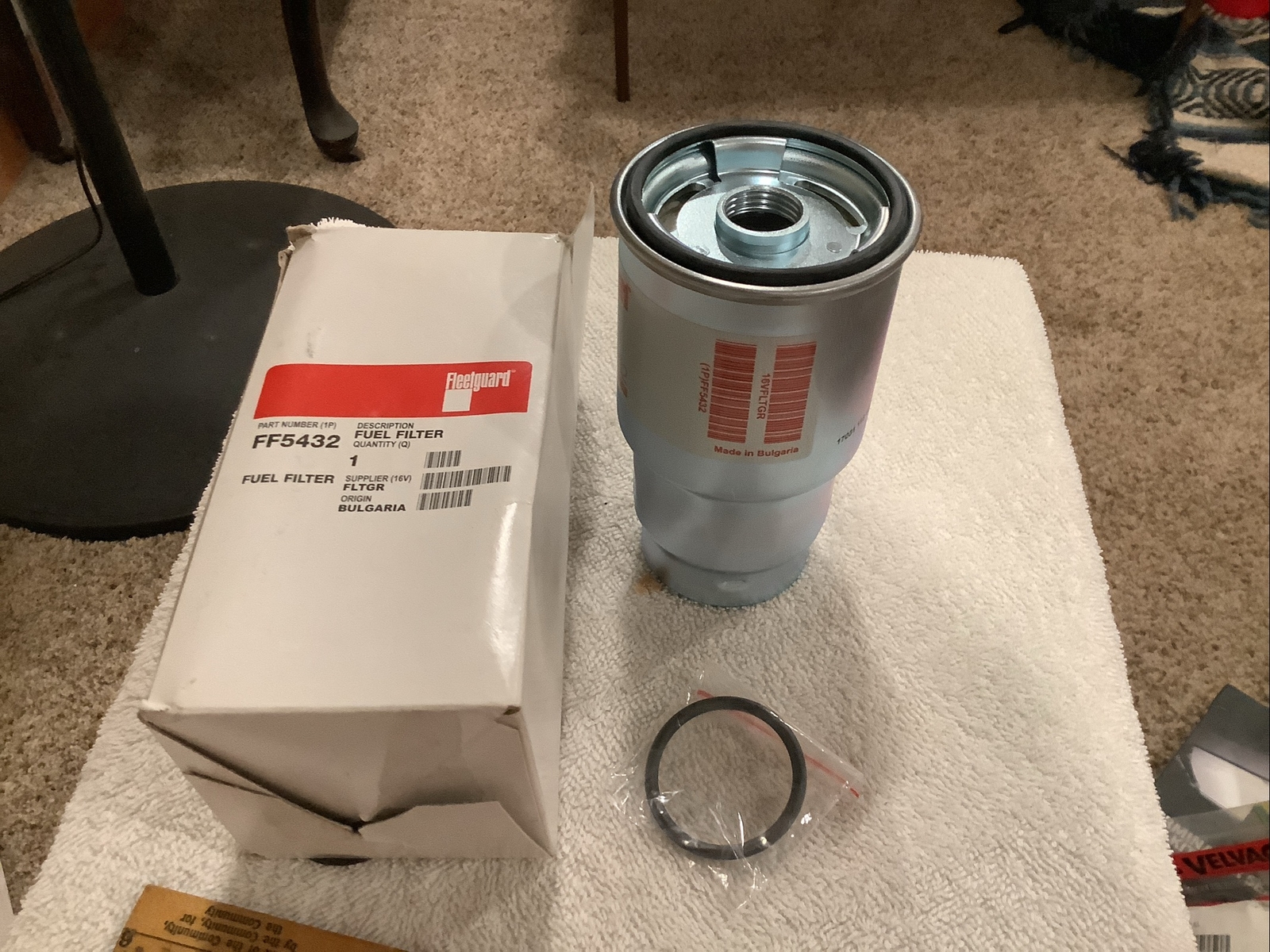 FLEETGUARD FF5432 - Fuel filter cross reference