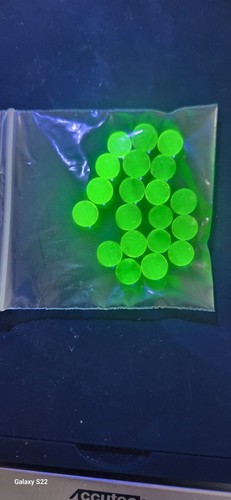 Lot of 20 (twenty) Small Uranium Glass Marbles | eBay