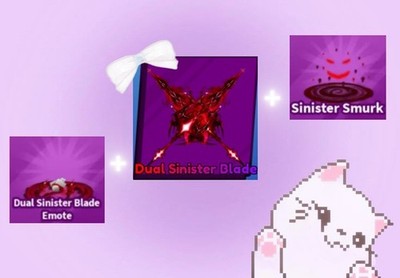 Blade Ball - Dual Sinister Blade Set | eBay