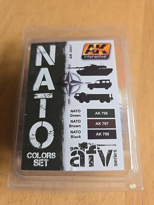 AK Interactive Nato Colors Set | eBay UK