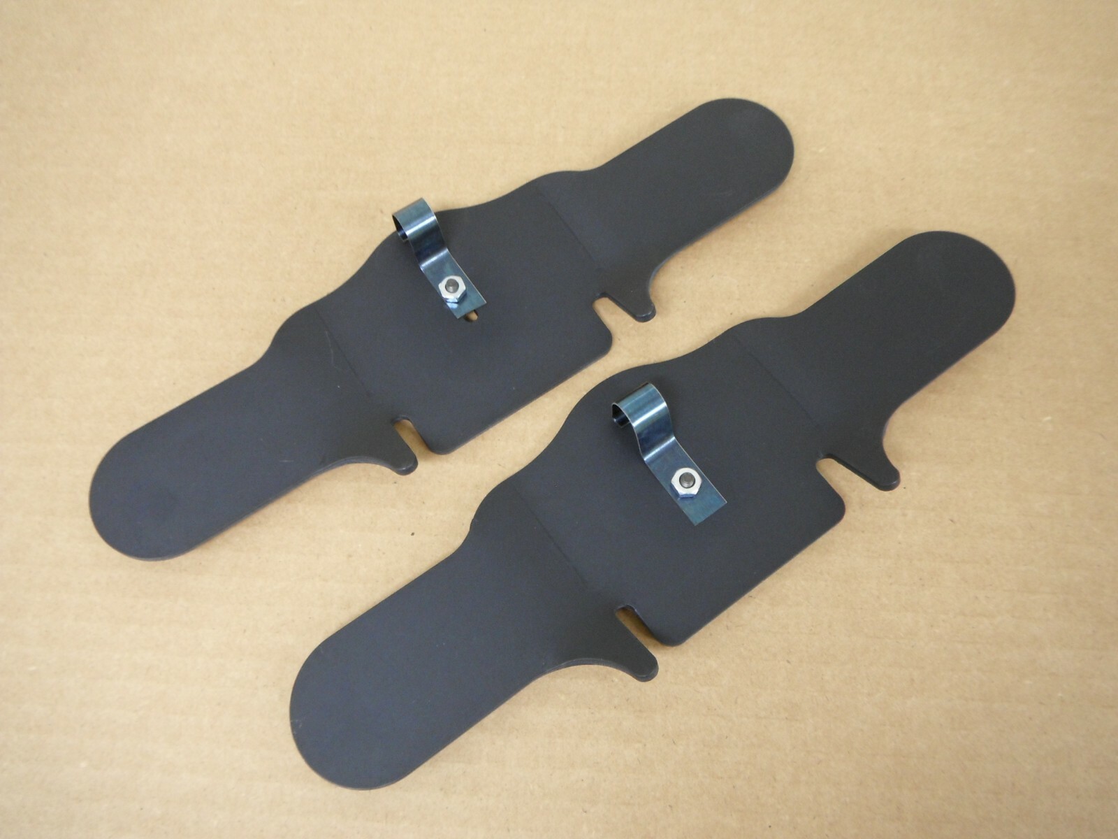 SET OF TWO (2) Bridgeport mill STEP PULLEY BELT GUARD ASSEMBLY 2190420 ...