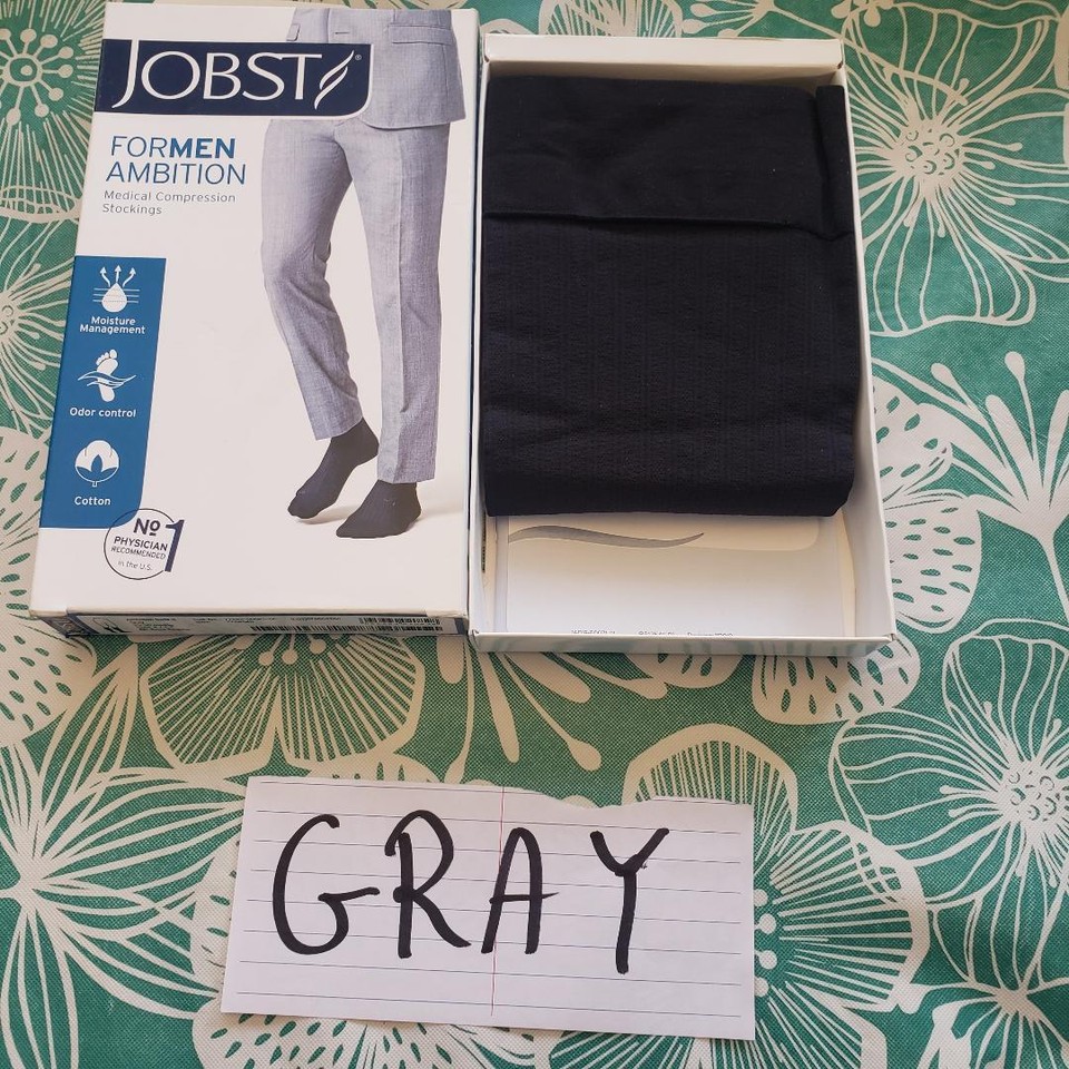 Jobst Men Ambition Soft Fit Regul / Long Calf Socks Compression 30-40 ...