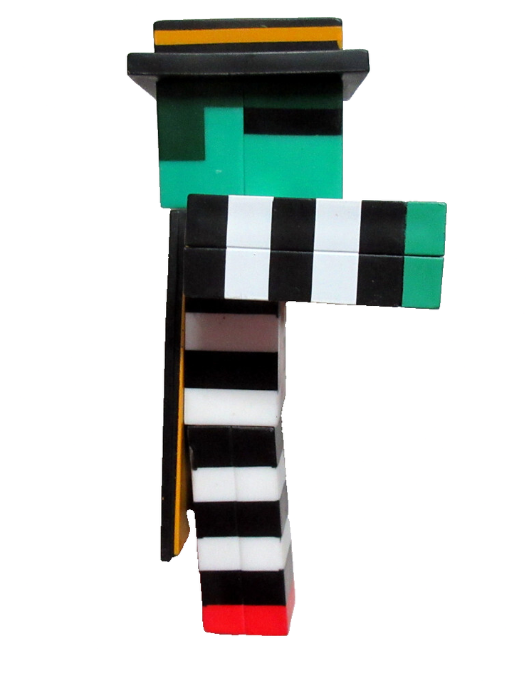 Minecraft Mcdonalds Zombie Hamburglar Toy Figure Adult Happy Meal Game ...