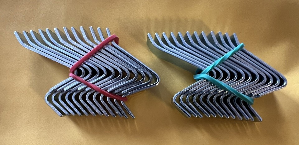 SANDUSKY METAL CABINET SHELF S-CLIPS (12 clips) PART REF SCLIPSTR | eBay