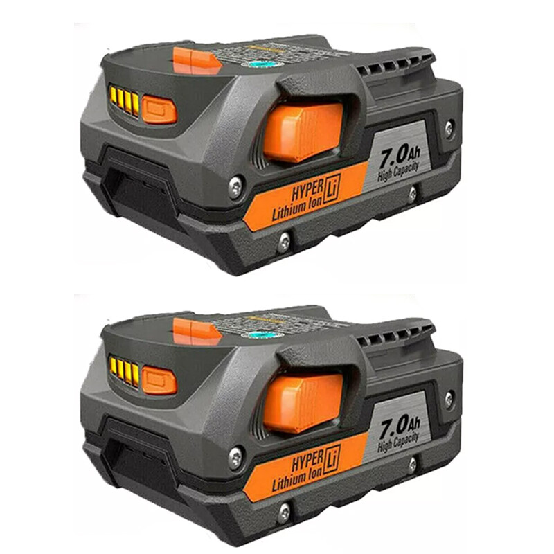 Battery For Ridgid 18V 8.0Ah 6.0Ah R840087 R840083 Battery +charger ...