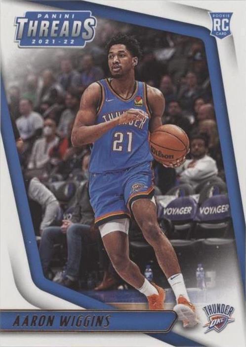 2021-22 Panini Chronicles - Threads Aaron Wiggins #100 Bronze (RC) for ...