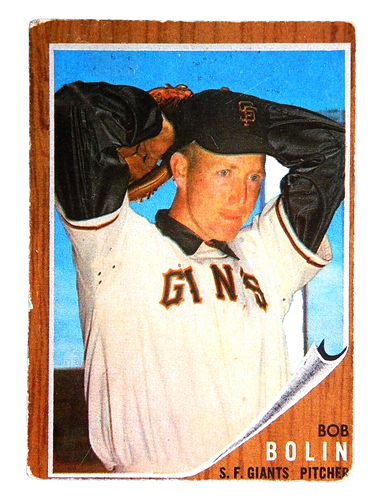 Bob Bolin #329 Topps 1962 Baseball Card (San Francisco Giants)* G | eBay