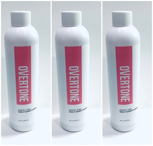 3 Overtone Pastel Pink Daily Conditioner 8 oz Lot Of 3 | eBay