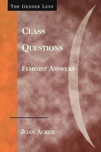 Class Questions: Feminist Answers 9780742546301| eBay