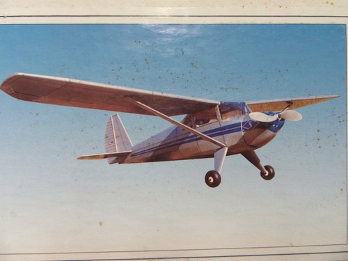 2001 Dare Design LUSCOMBE SILVAIRE Balsa RC Airplane Kit 52" ws ...