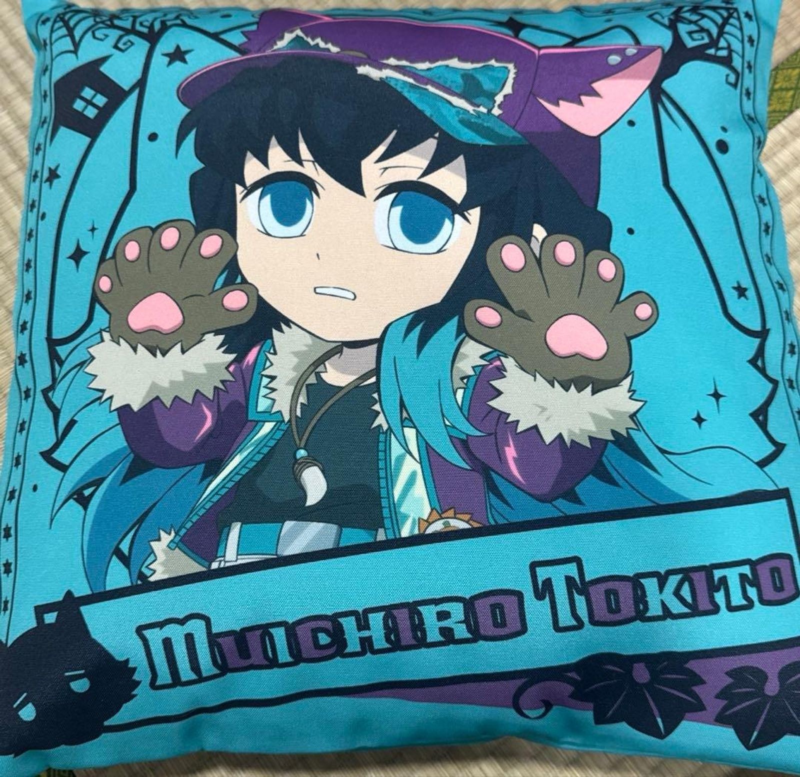 Demon Slayer Muichiro Tokito Halloween Event Cushion Cover w/ Cushion ...