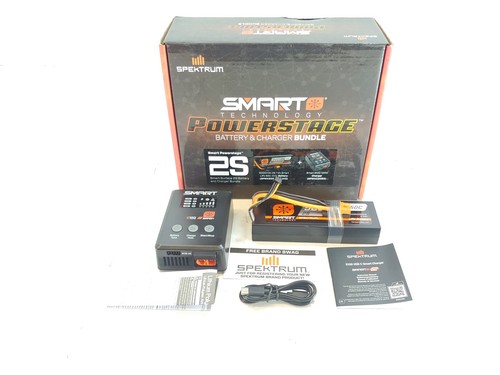 Spektrum Surface Powerstage Bundle 5000MAH 2s 30c Lipo IC3/100W S100 Charger | eBay