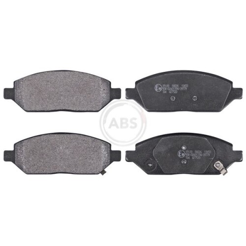 A.B.S. Kit de plaquettes de frein, frein à disque compatibilite avec ...