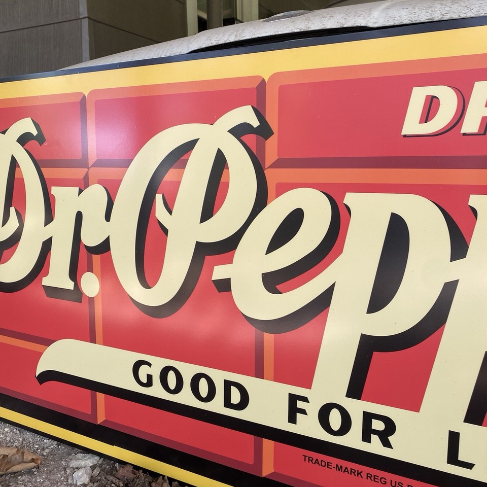 4ft Dr Pepper Soda Vintage Style Repop Sign | eBay