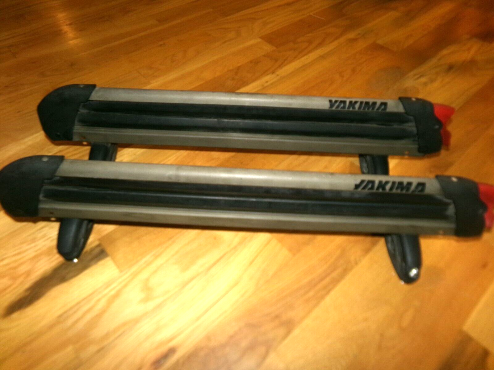 YAKIMA POWDERHOUND 6 SKI SNOWBOARD CARRIER ROOF RACK W UNIVERSAL MOUNT ...