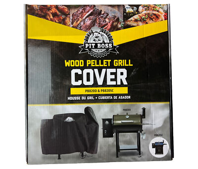 PIT BOSS WOOD PELLET BLACK GRILL COVER MODELS PB820D & PB820SC NIB | eBay