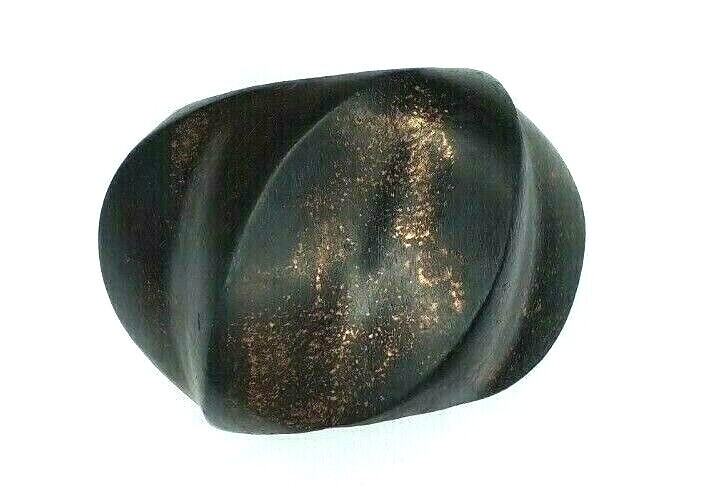 STUNNING VINTAGE MONIES GERDA LYNGGAARD MASSIVE WOOD BANGLE BRACELET ...