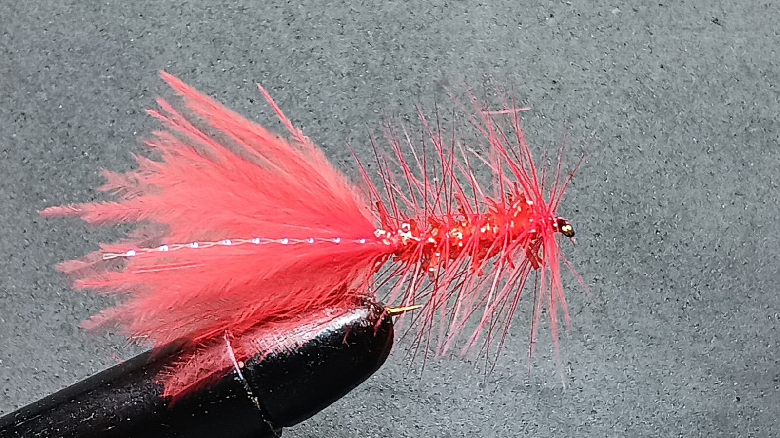 1 DOZEN RED ICE CHENILLE WOOLLY BUGGERS FOR FLY FISHING -WOO-51 | eBay