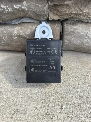 20 21 22 23 SUBARU OUTBACK TPMS & KEYLESS UNIT CONTROL MODULE TD1G141 ...