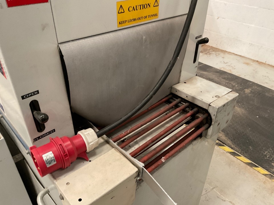 Adpak TR420L Automatic Large Shrink Heat Tunnel Live Roller Packaging ...