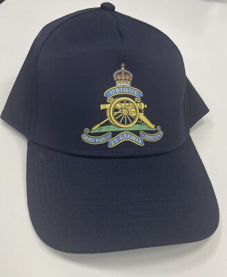 New King's Crown Royal Artillery High Quality Printed Baseball Cap ...