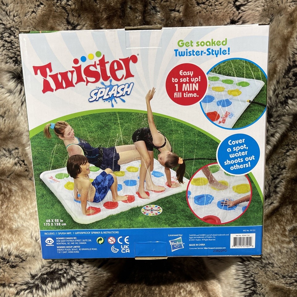 Summer Time with Hasbro Twister Splash Water Game for Kids – Backyard ...