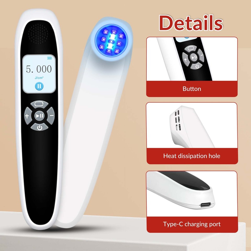 Dermatology Excimer Device 308nm UVB Skin Rejuvenation Device with LCD ...
