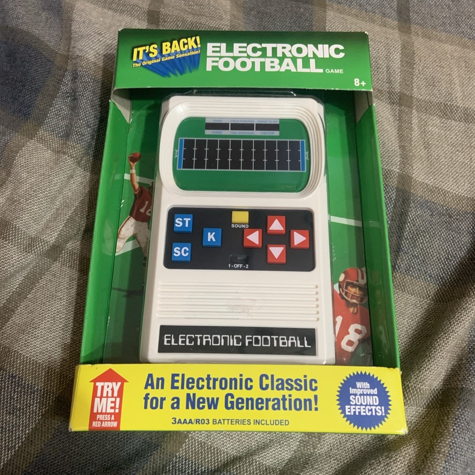 New Old Stock 2014 Mattel Electronic Football Handheld console | eBay