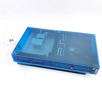 [EX+1] Sony PlayStation 2 PS2 Ocean Blue Console only SCPH 37000 Japan ...