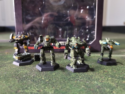 BattleTech: Miniature ForcePack - Third Star League Strike Team PAINTED ...